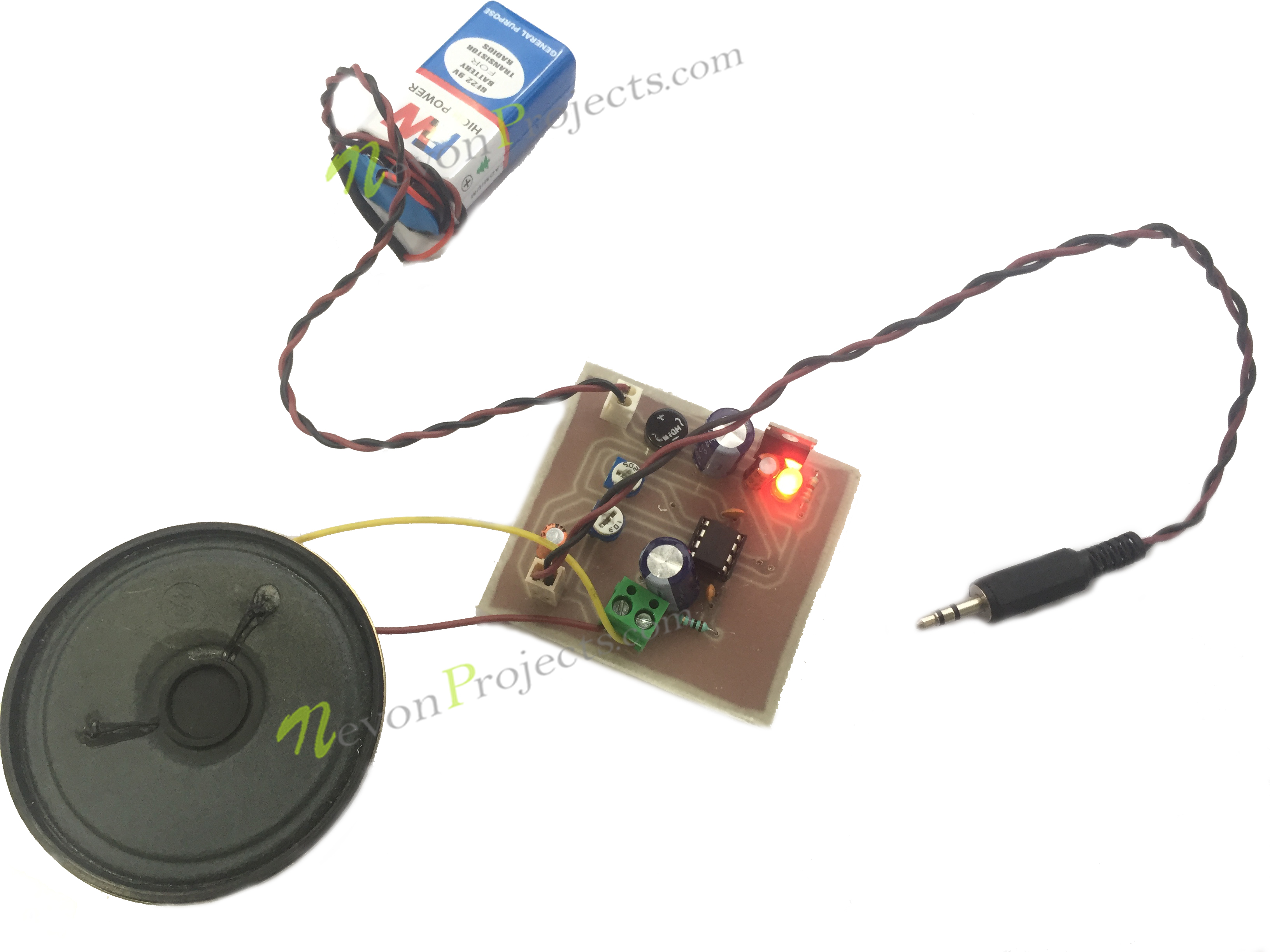 Make Simple Amplifier Circuit Diagram Circuit Diagram