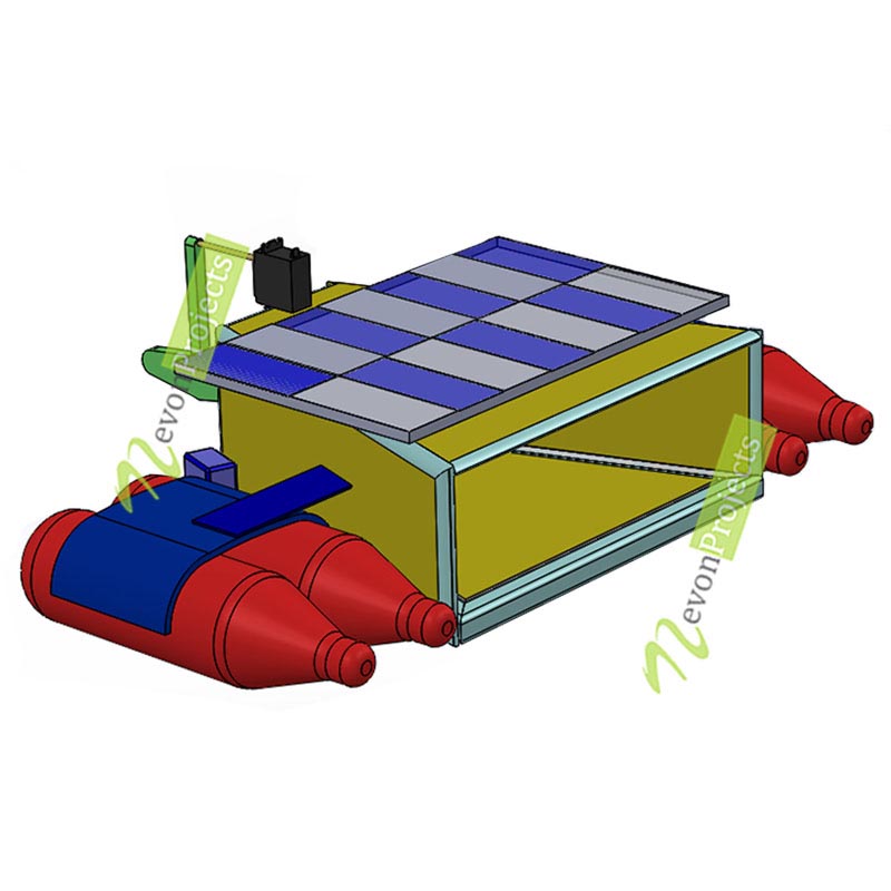 Solar Powered Water Trash Collector | Innovative Electronics Project