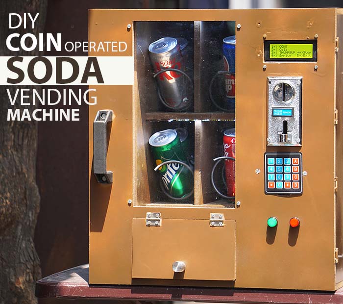 4 Slot Coin Operated Cola Vending Machine Nevon Projects 4 Slot Coin Operated Cola Vending Machine Nevon Projects